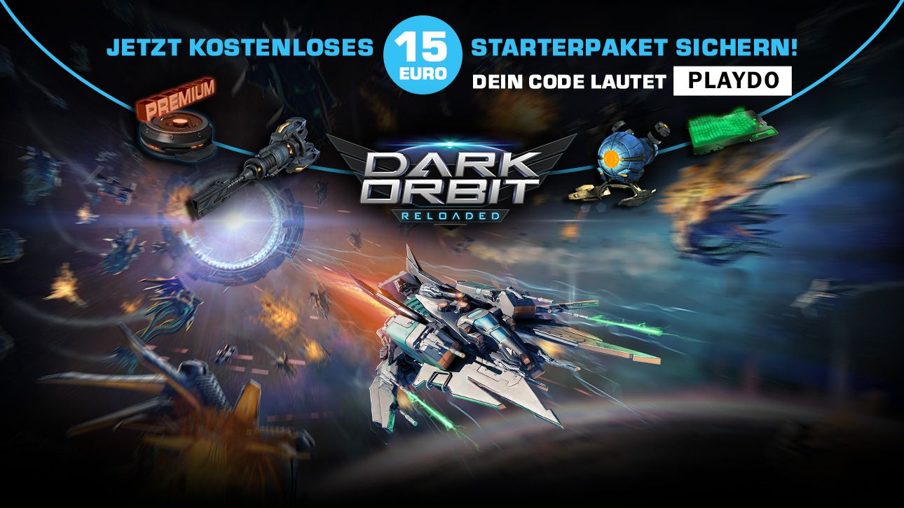 DarkOrbit: Jetzt anmelden und Starterpaket erhalten! | Sat1Spiele